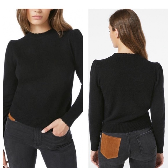 Frame Denim | Sweaters | Frame Madeline Cashmere Puff Shoulder Sweater ...